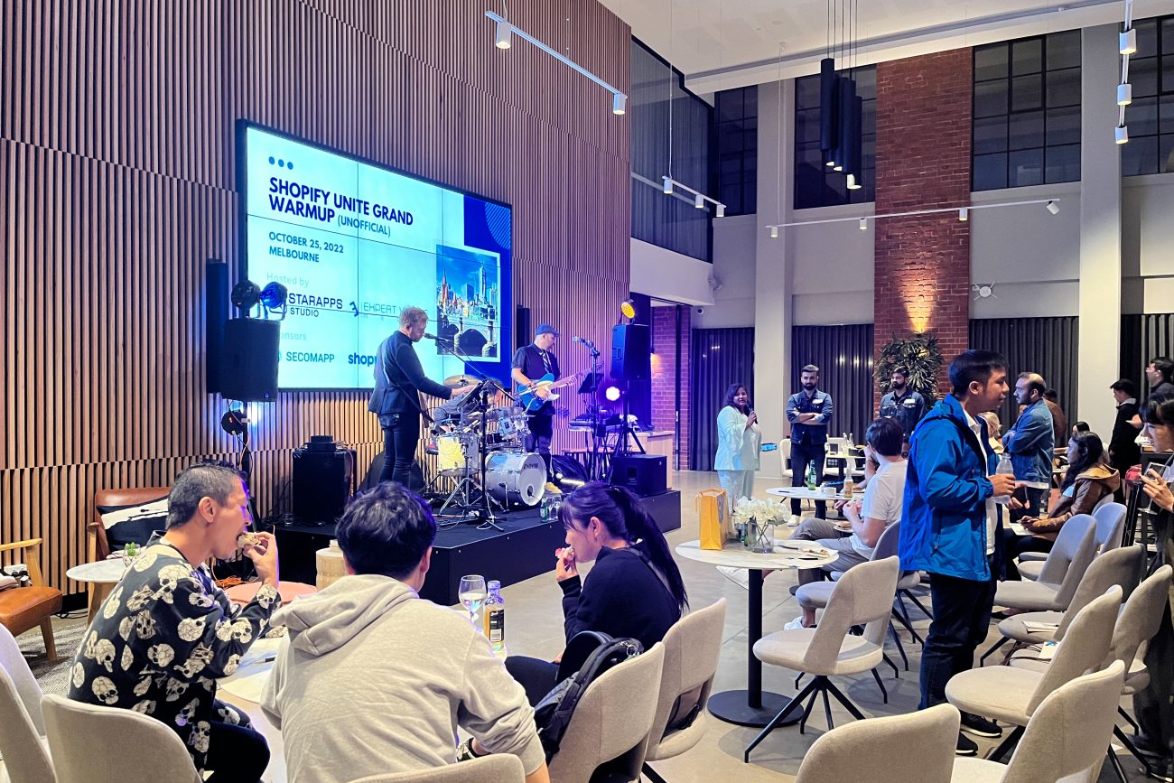 Secomus joined 2022 Shopify Unite in Melbourne - Secomus Technology Secomus joined 2022 Shopify Unite in Melbourne - Secomus Technology